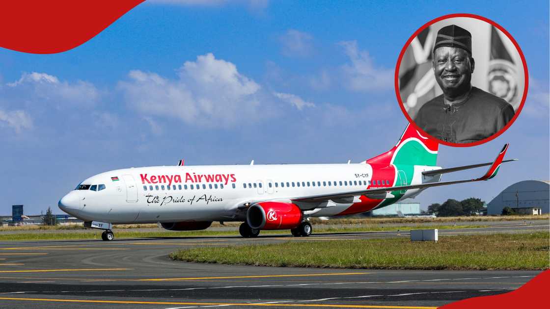 Kenya Airways flight carrying Raila Odinga's body becomes most tracked ...
