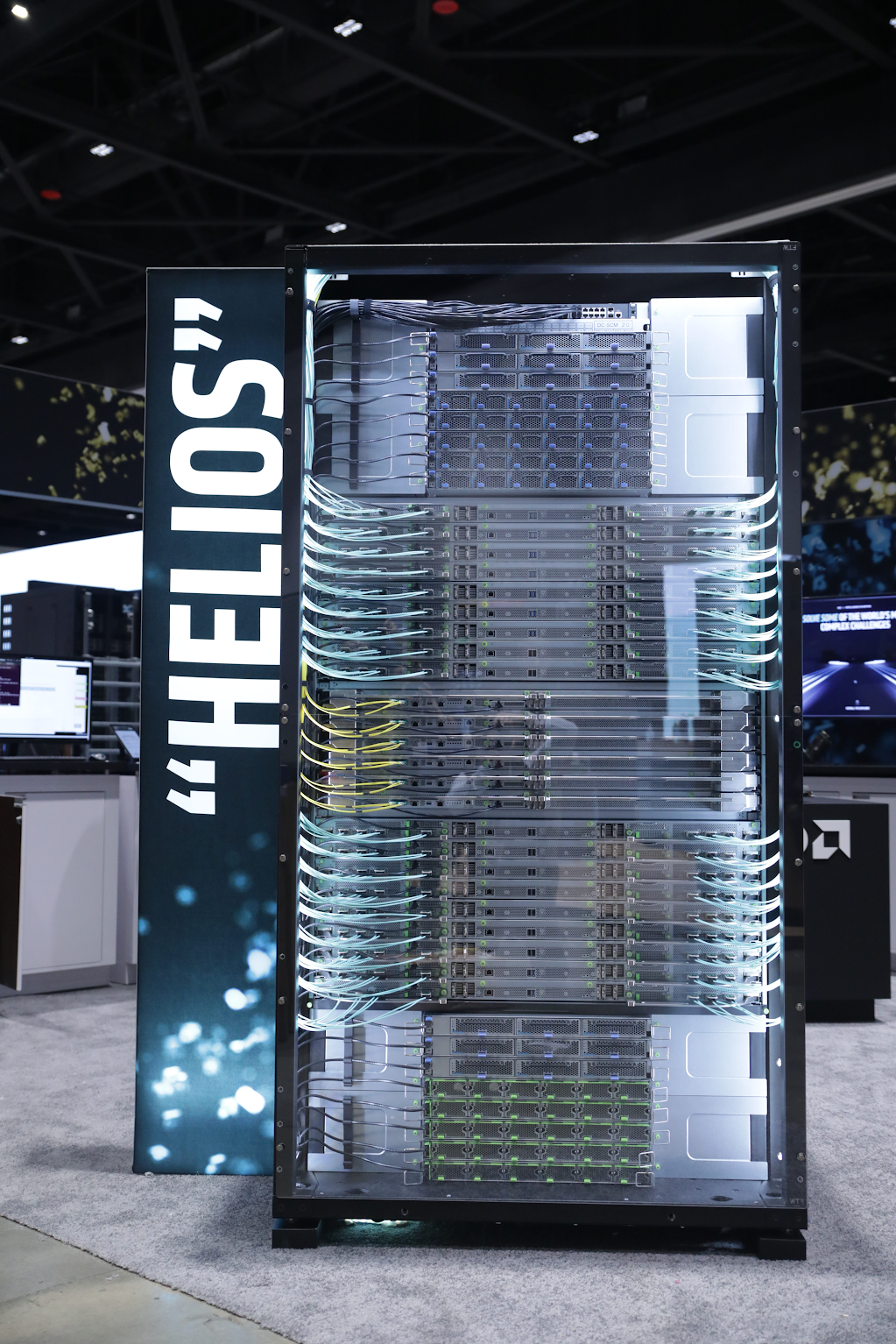 AMD unveils “Helios” rack-scale AI platform at OCP Summit, built on ...