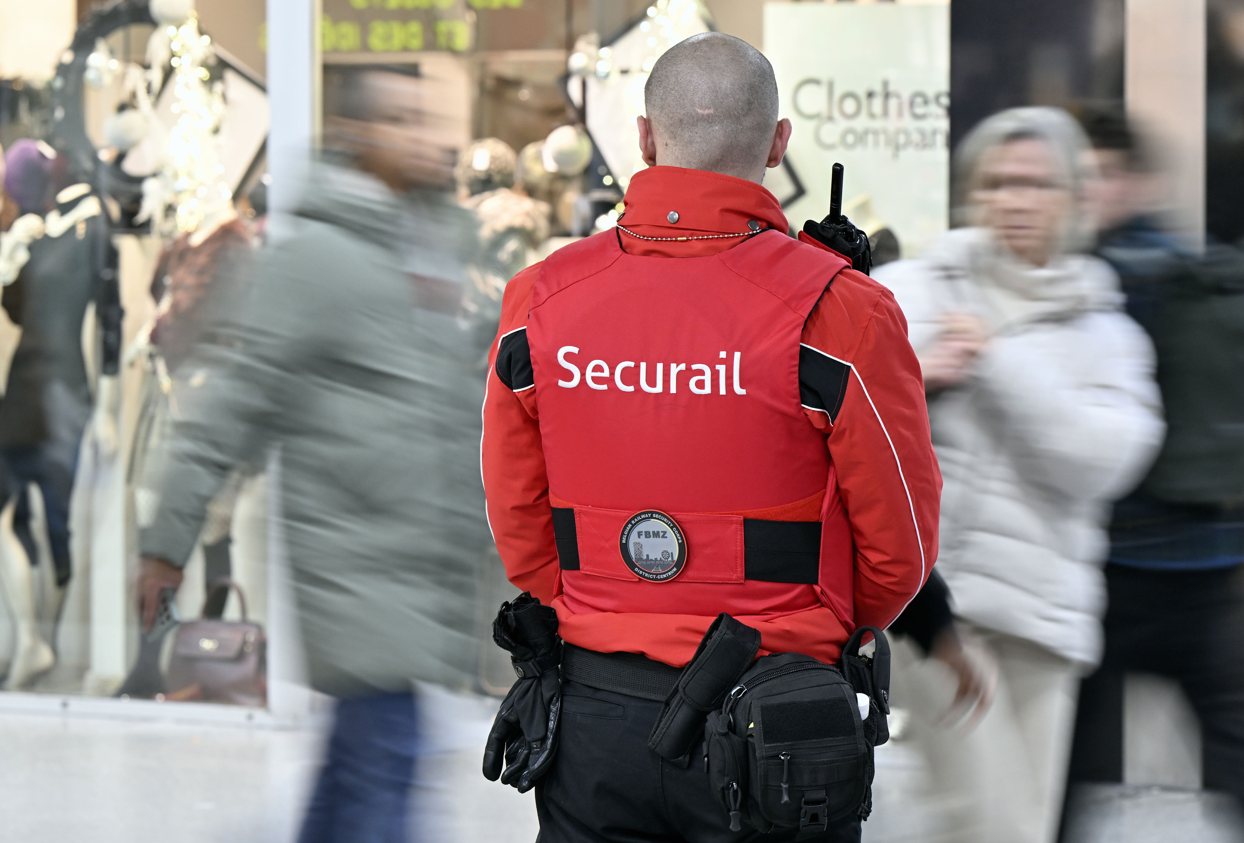 Securail intervient en moyenne vingt fois par jour à Bruxelles-Midi, un ...