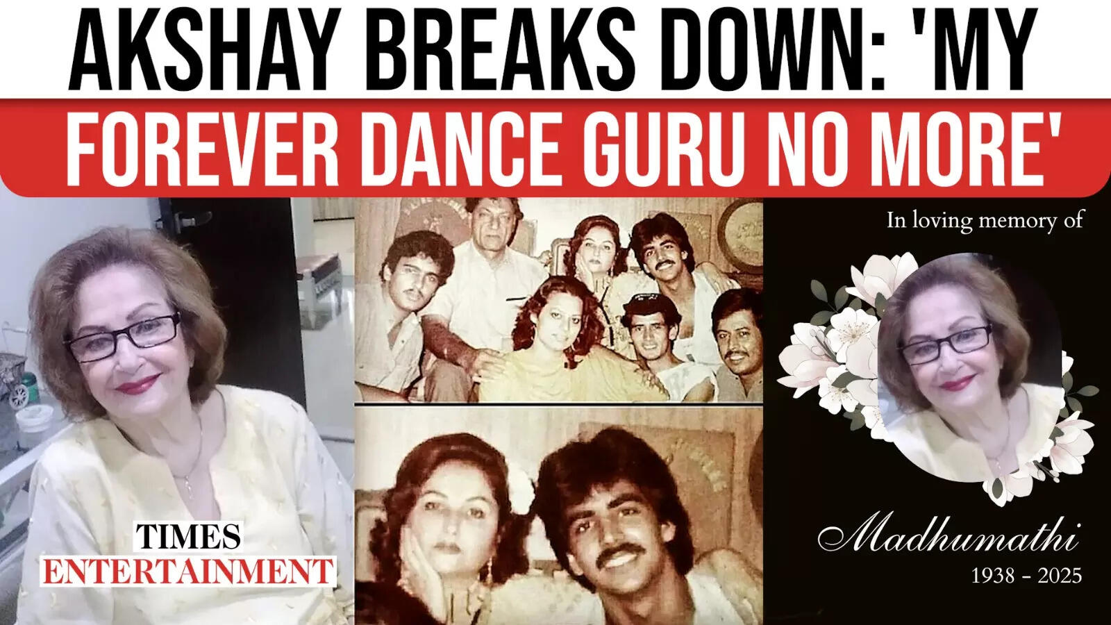 Veteran Actor And Dancer Madhumati Dies At 87; Akshay Kumar Calls Her ...