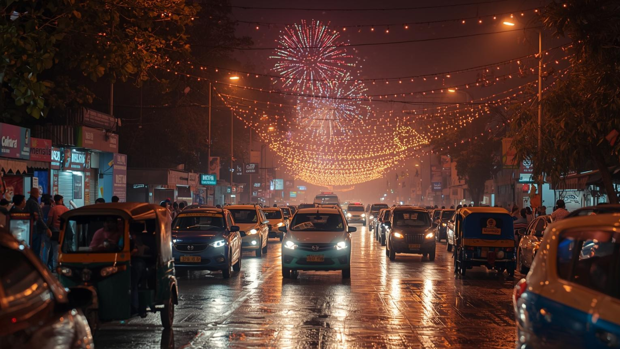 Delhi’s Diwali Traffic Rush: Markets, Malls and Main Roads Jammed ...