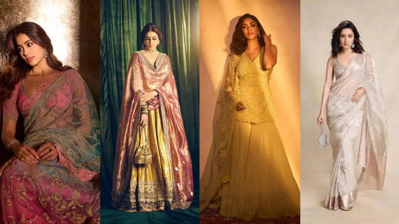 A look back at last year’s most stunning Diwali outfits: Janhvi Kapoor to Shraddha Kapoor