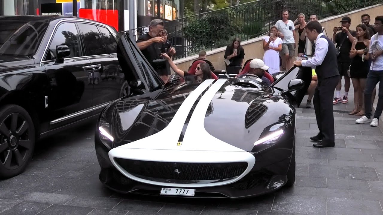 Ferrari Monza SP2 van 2 miljoen dollar in Monaco