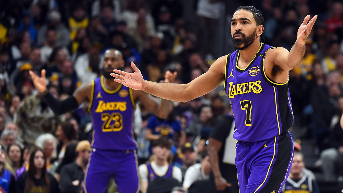 Lakers’ LeBron James in disbelief over Gabe Vincent’s eruption vs ...