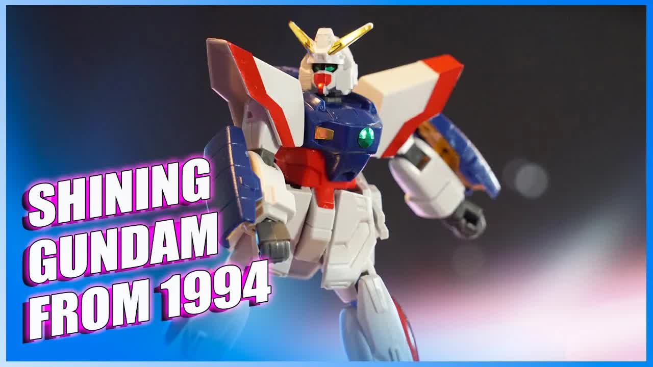 Shining Gundam Gunpla from 1994 review [comparison with Real Grade ...