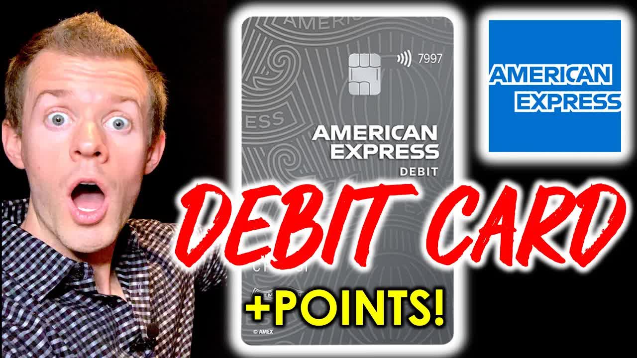 *BREAKING!* 1st Ever AMEX DEBIT CARD that EARNS POINTS! (PLUS: Amex ...