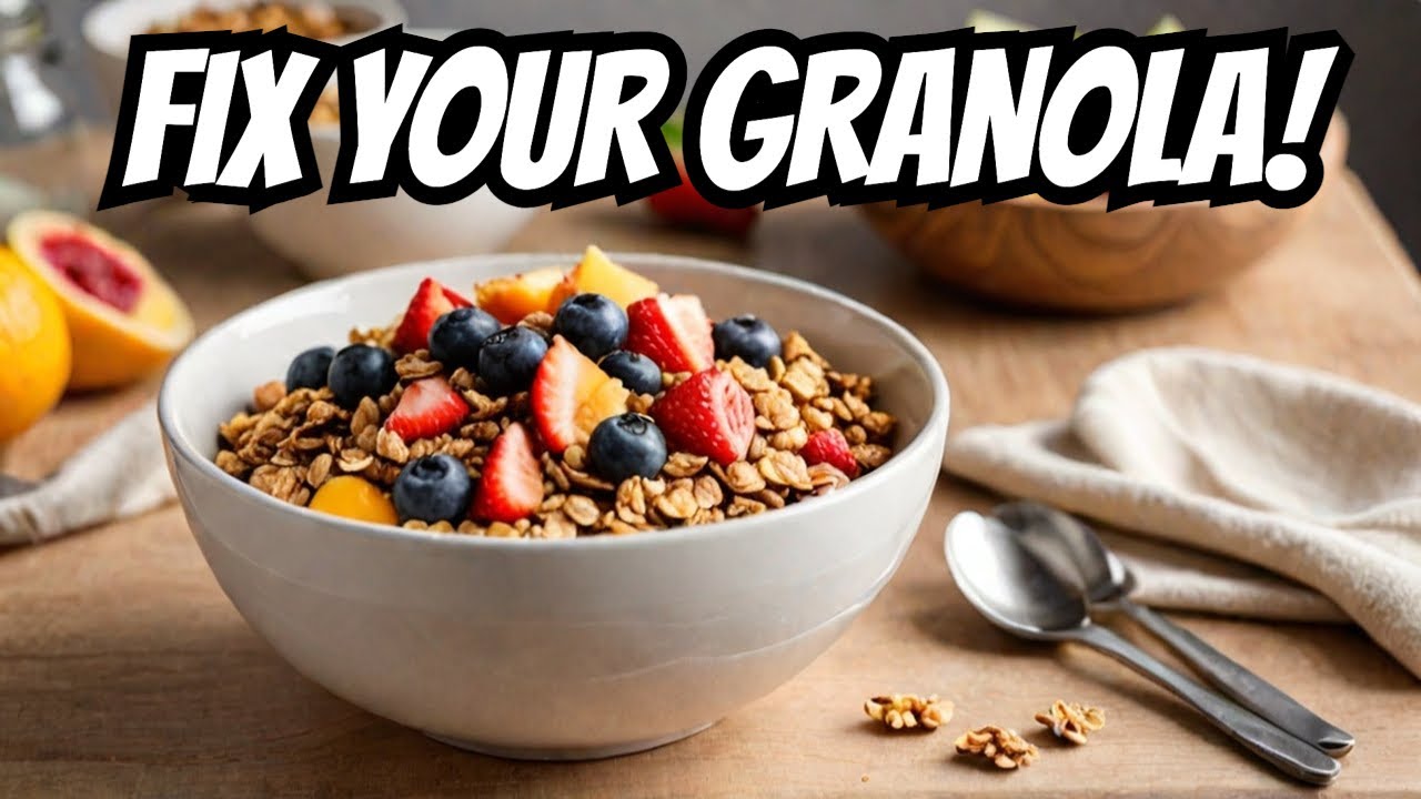 Stop Making Granola Wrong – Try This Easy Trick Instead