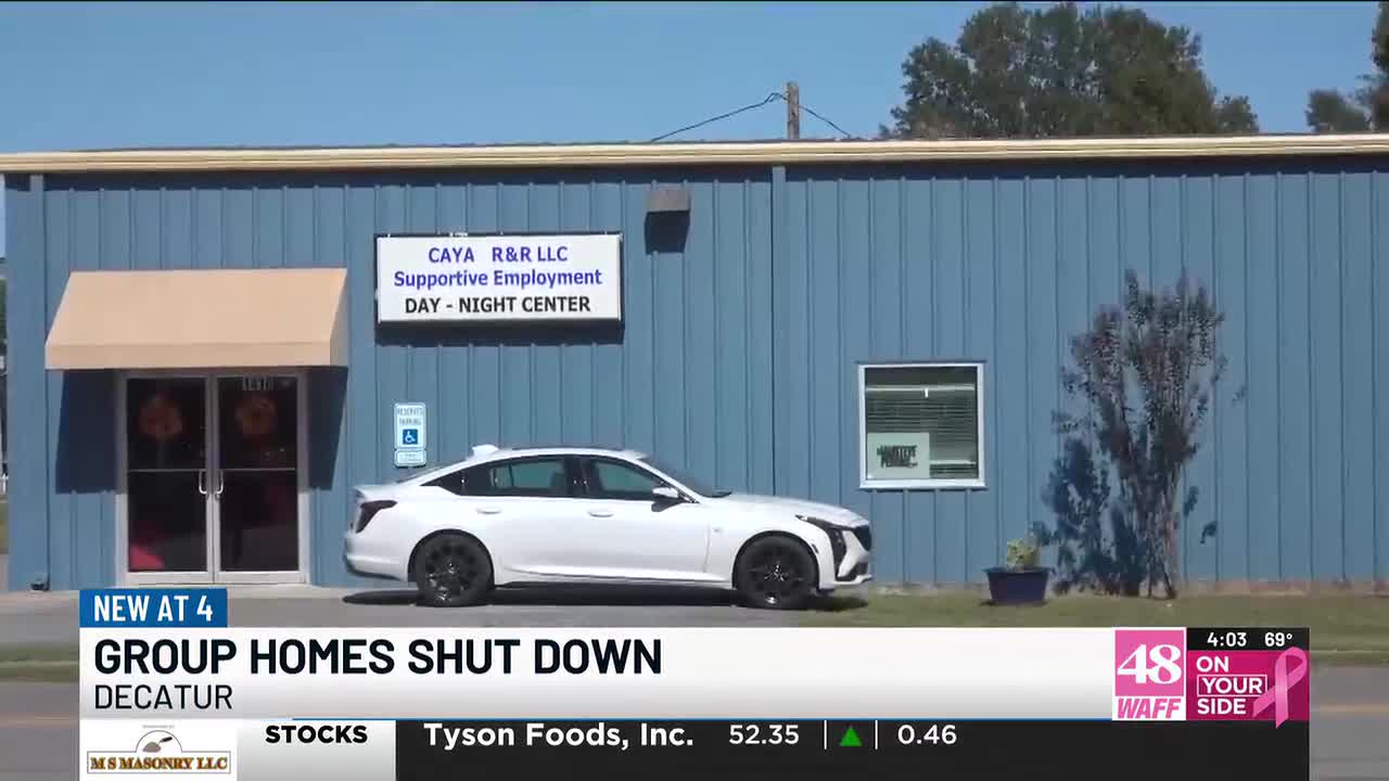 North Alabama group homes ordered to be shut down