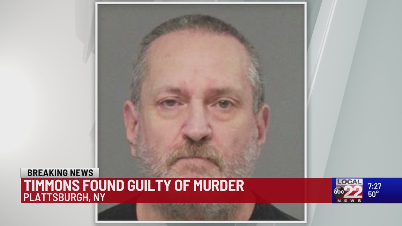 Timothy Timmons found guilty of murder