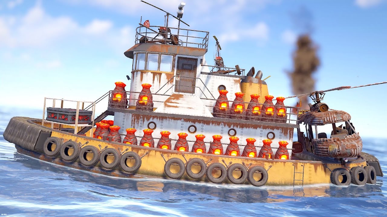 Solo Raiding: I Dive Bombed a Fully Active Tugboat