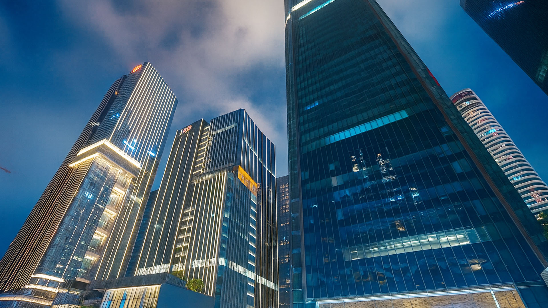 Shenzhen Rundgang im neuen Stadtteil – China 4K