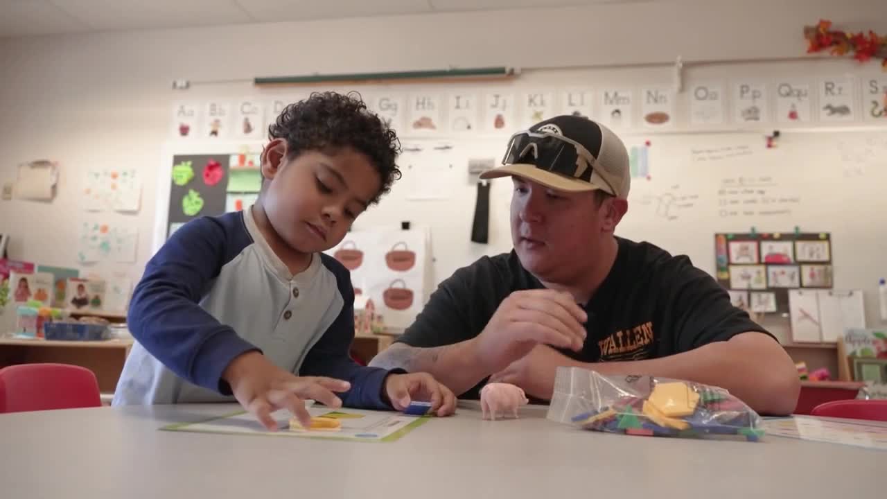Man becomes paraprofessional at same DPS program he attended as a child