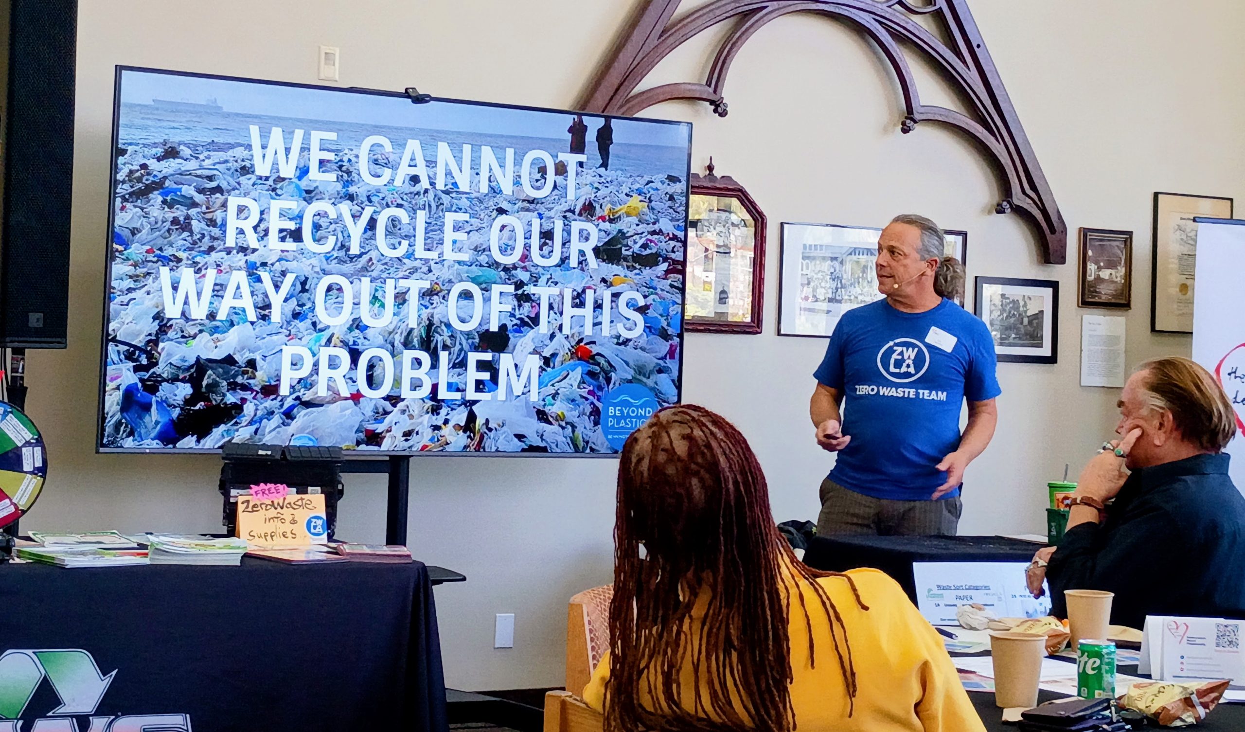 Zero Waste Manager Uses Facts and Humor Against Plastic Pollution