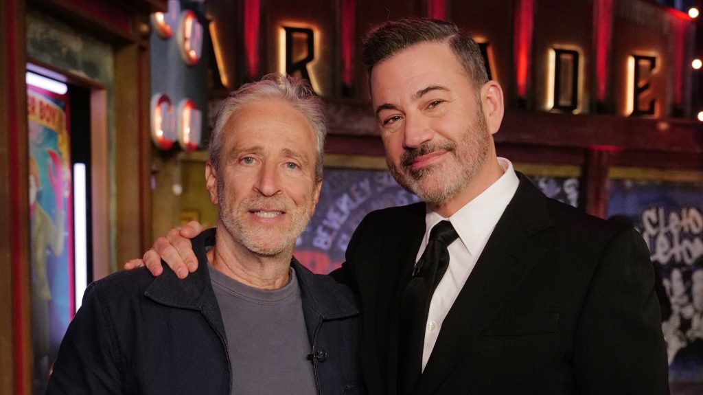 Jimmy Kimmel Thinks ABC Should've Hired Jon Stewart for His Late Night ...