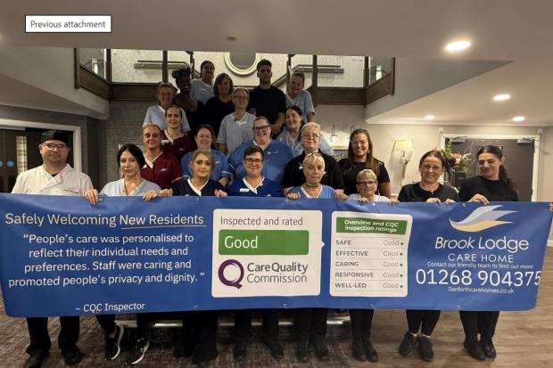 Care home open two years in Basildon rated good in first ever watchdog ...