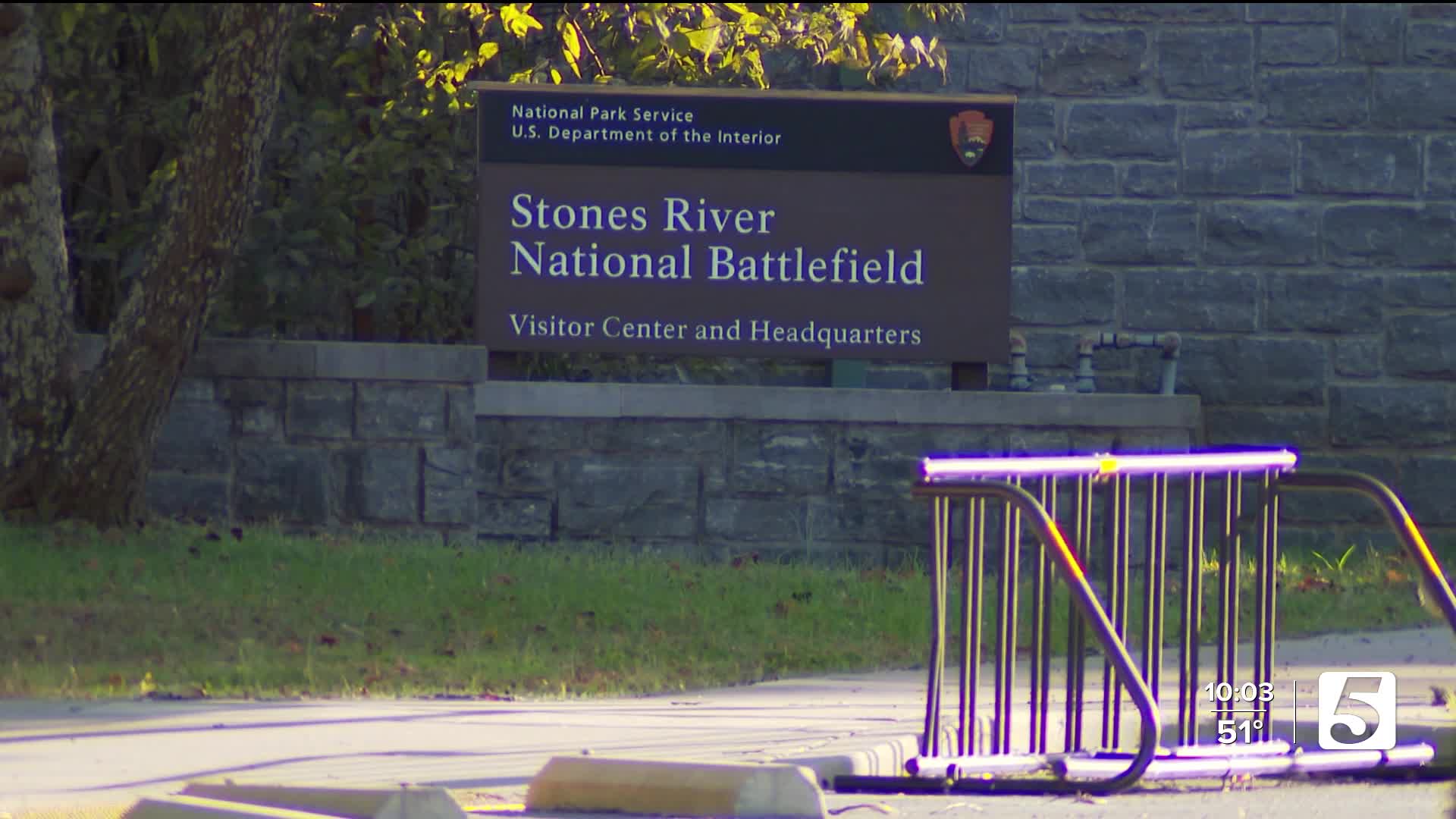 Government shutdown forces closure of Stones River National Battlefield ...