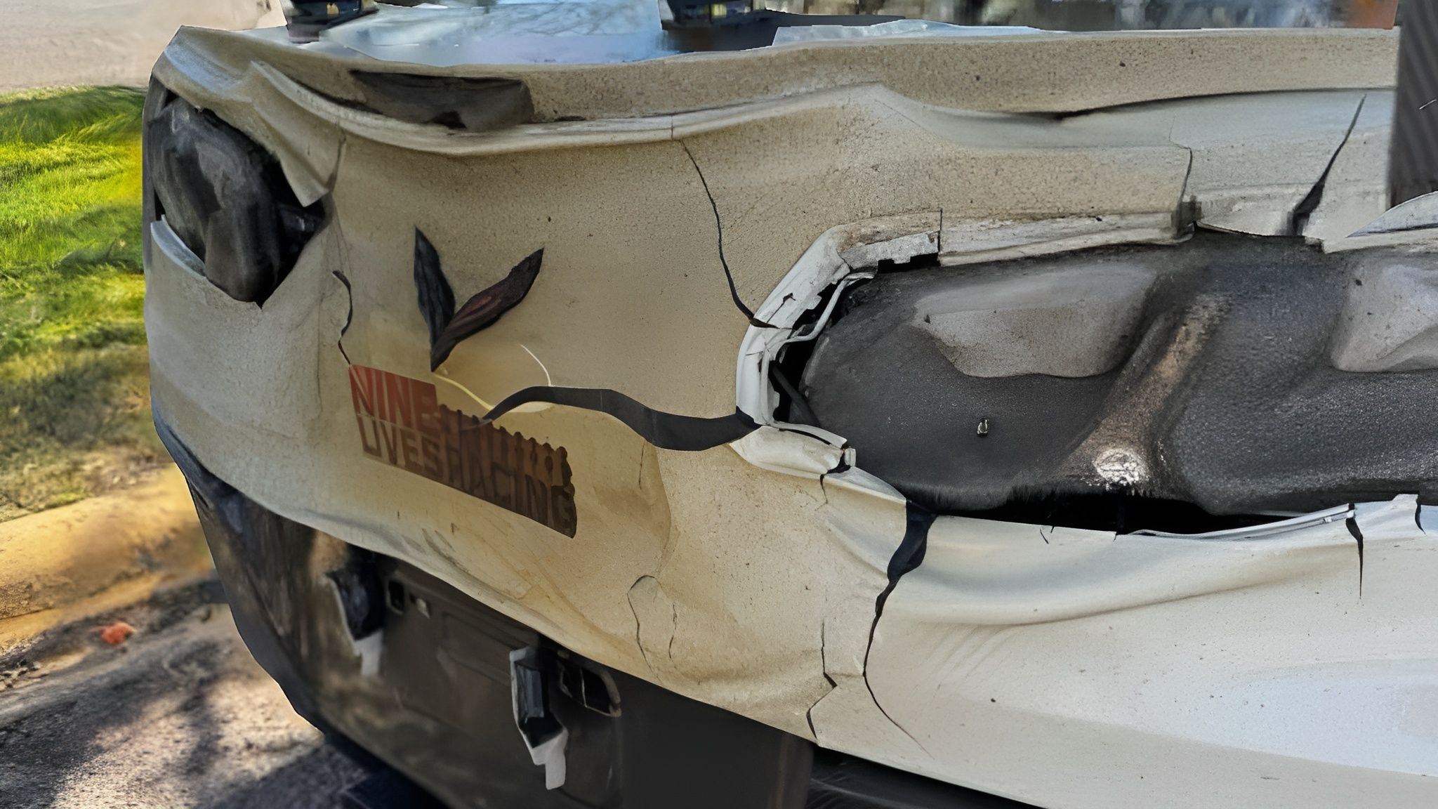 Corvette Melts Tail End When Setting A Speed Record