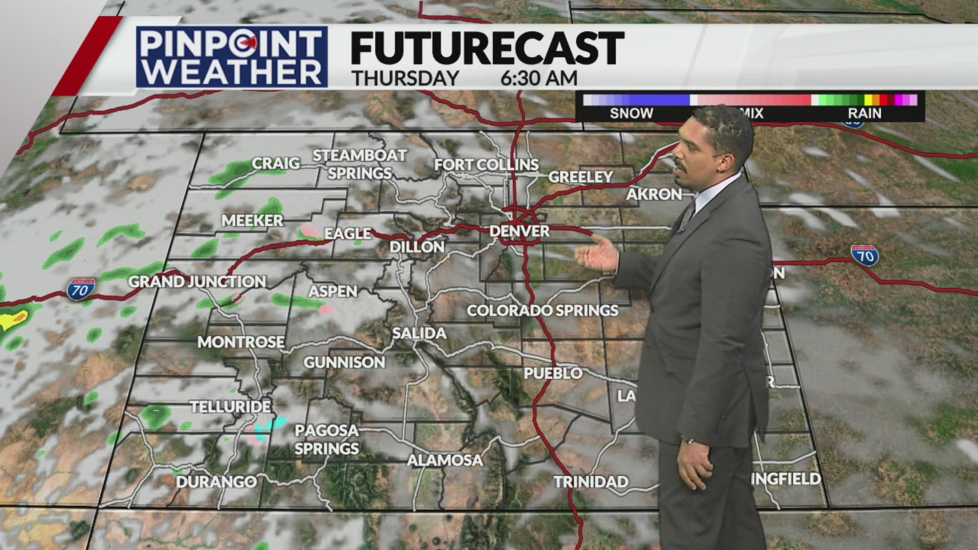 Denver weather: Shower chances and cooler temperatures to end the workweek