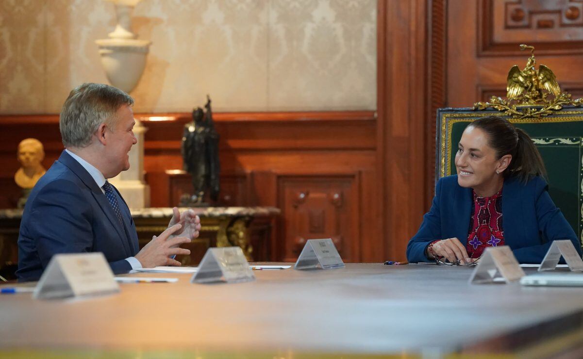 Sheinbaum se reúne con CEO de Scotiabank, Scott Thomson; revisan ...