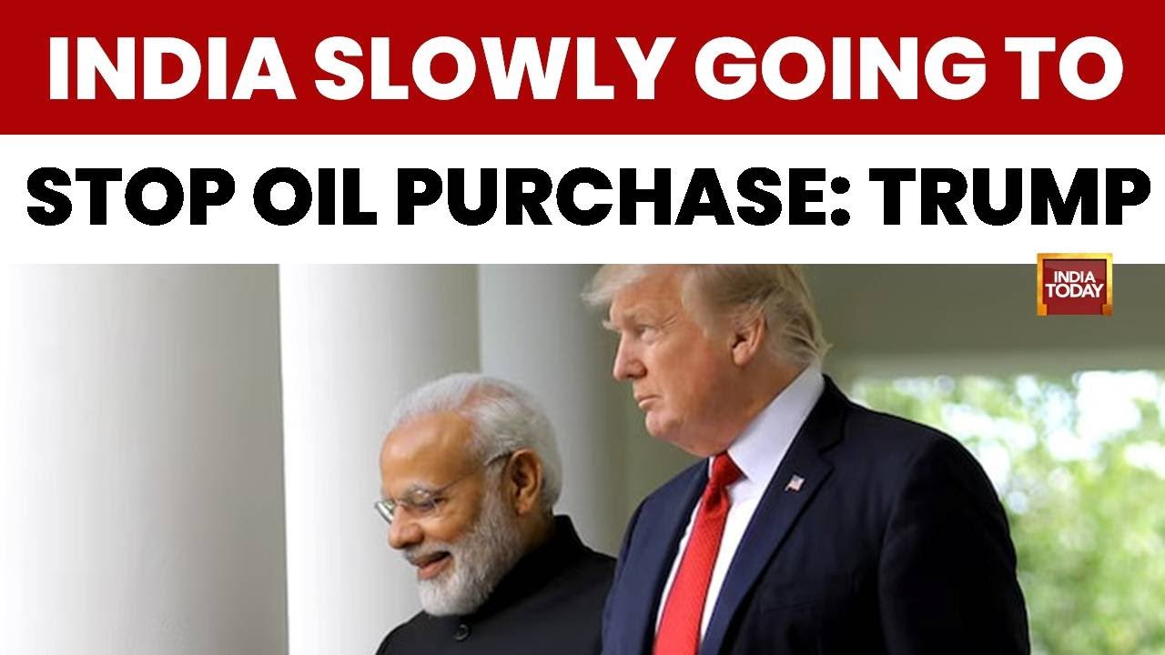 Trump's Bombshell Claim: Spoke to PM Modi, India to Halt Russian Oil ...