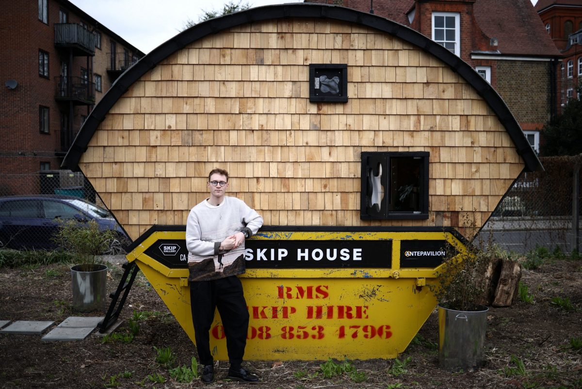 I live in a skip – I’m saving thousands on rent, but a kitchen would be ...