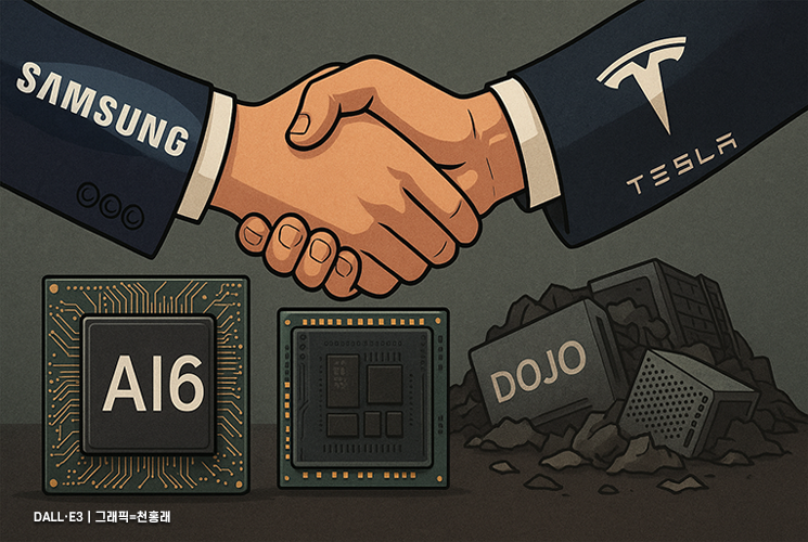 삼성, TSMC 독점 깨고 테슬라 'AI5'도 생산…파운드리 연이은 훈풍