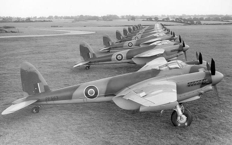 De bästa tvåmotoriga jaktplanen från andra världskriget
