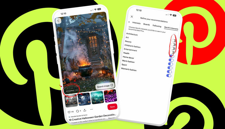 Sick of AI slop on Pinterest? You can filter it out now - at least ...