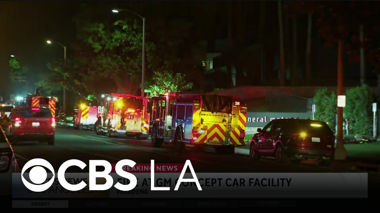Concept cars burned after General Motors design facility in Pasadena ...