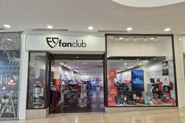 Popular football merch shop reopens in time for Christmas