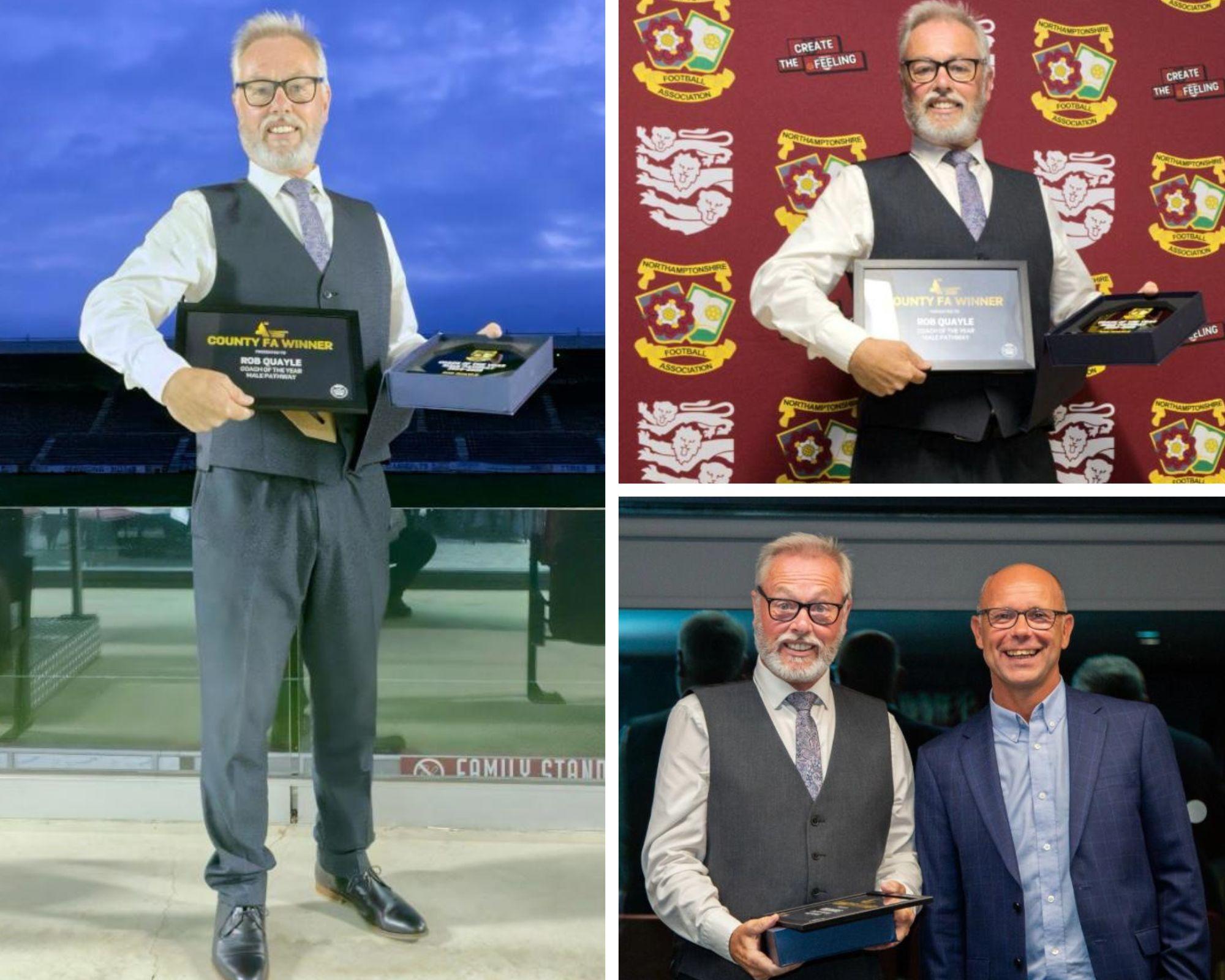 'Great honour' - Coach of the year award for Rothwell Pirates Walking ...