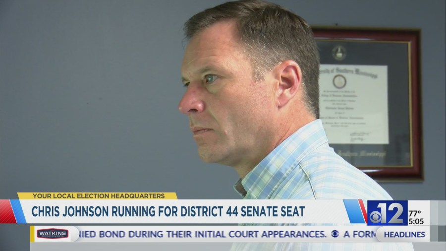 Chris Johnson running for Mississippi Senate District 44 seat