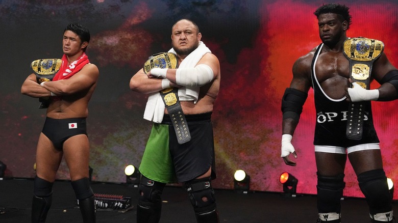 Ricochet Helps The Opps Retain AEW Trios Titles Over Hurt Syndicate