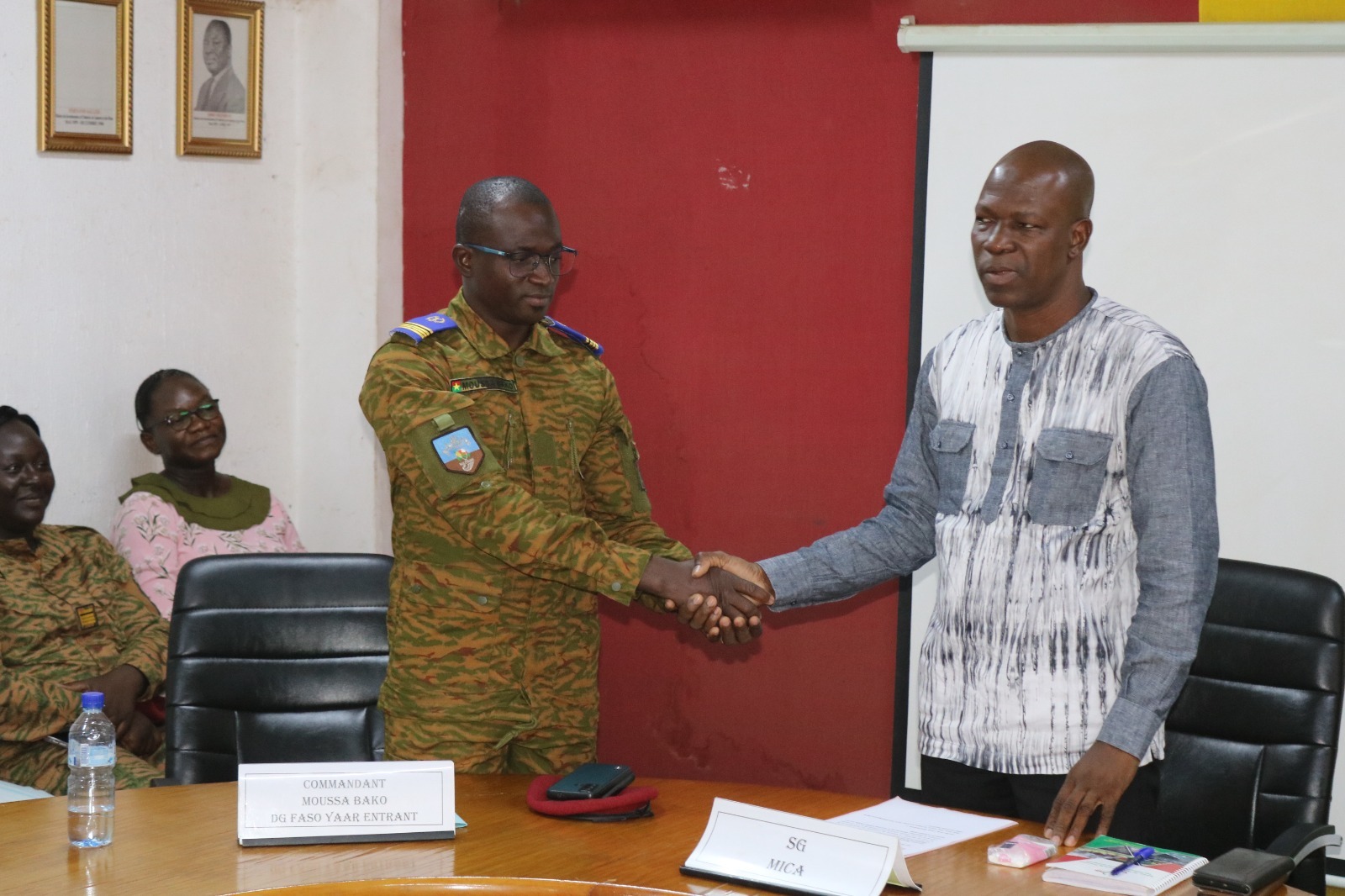 Ouagadougou : Le commandant Moussa Bako officiellement installé à la ...