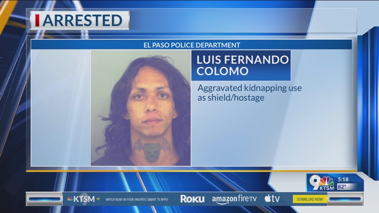 Man arrested for kidnapping after GECU hostage situation