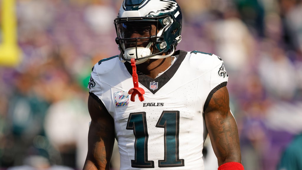 Philadelphia Eagles' A.J. Brown misses Wednesday's practice with ...