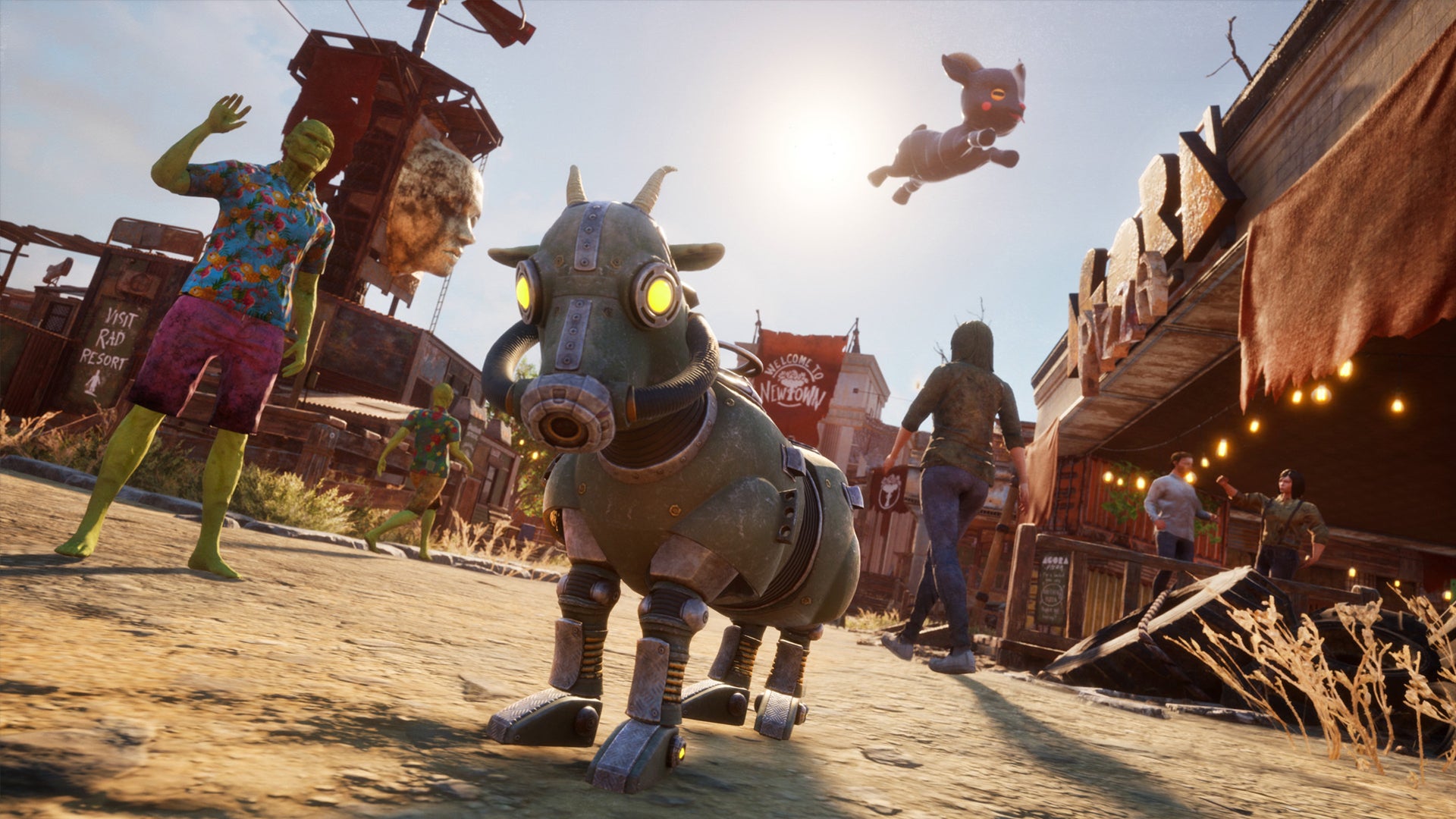 Goat Simulator 3 - Official Baadlands Furry Road DLC Trailer