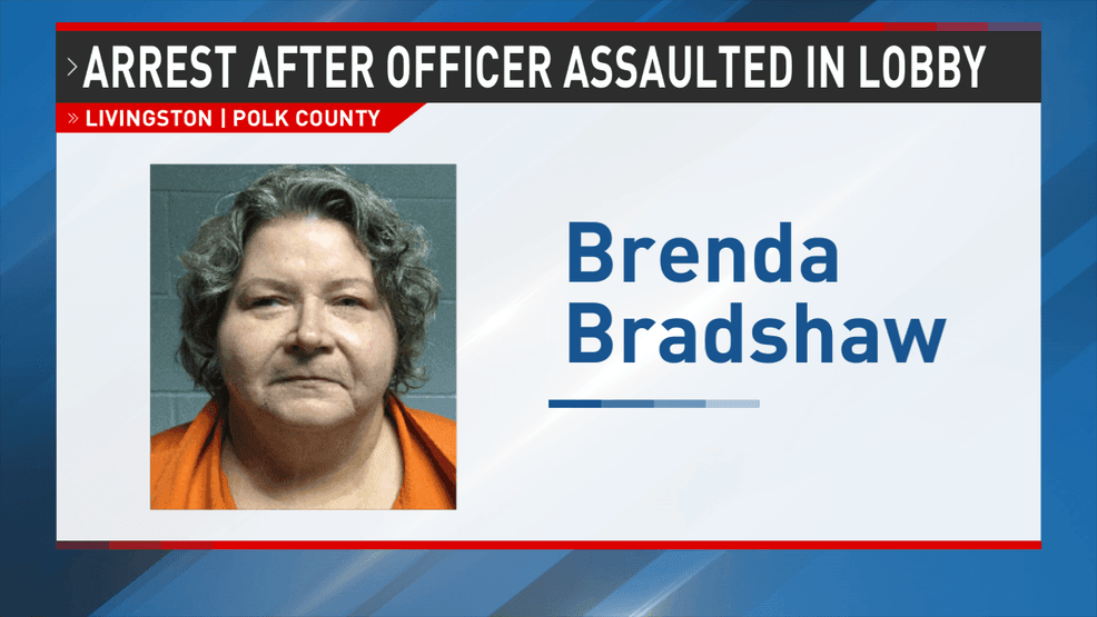 Woman arrested after officer assaulted inside police department lobby