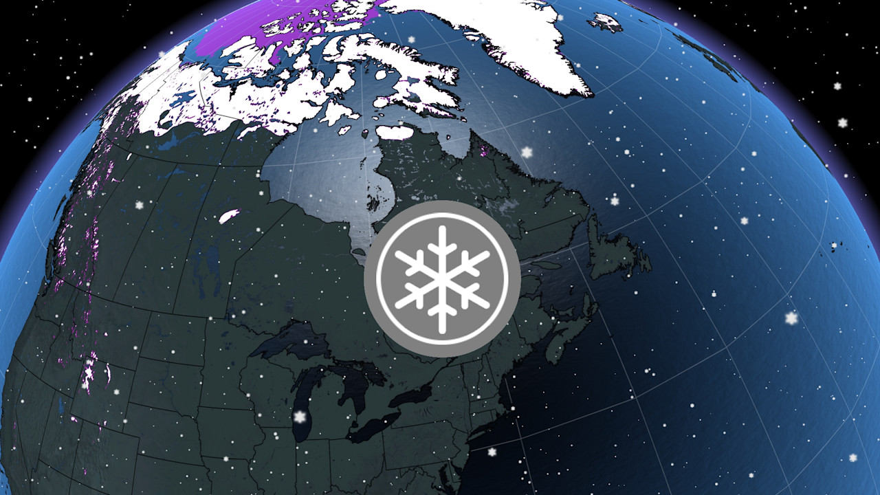 Quelque chose ne tourne pas rond avec la neige cette année au Québec