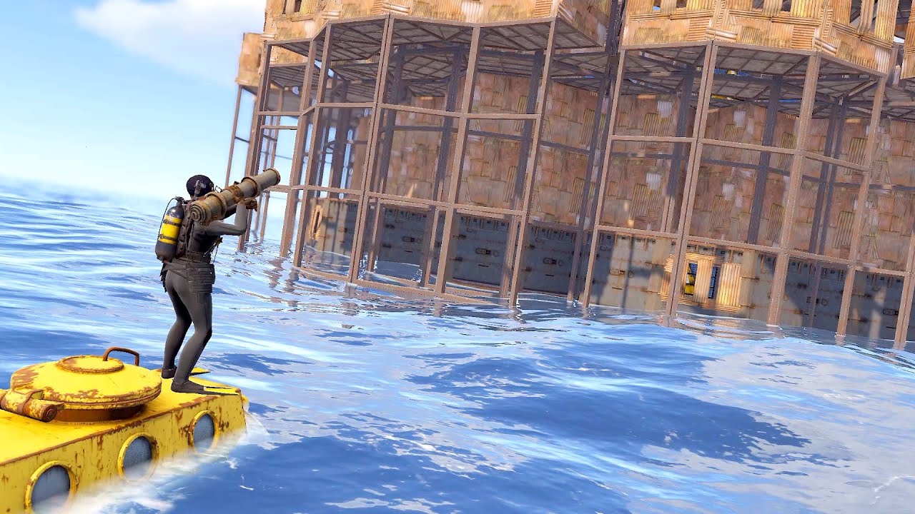 Surprise Raiding a Brand New Base: I Had to Go Underwater