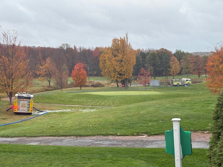 Cambria County golf course building destroyed by fire