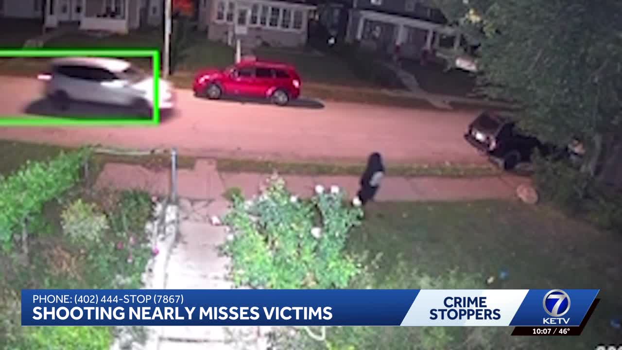 Crime Stoppers: Gunfire nearly strikes Omaha couple