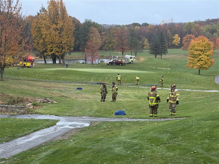 Cambria County golf course building destroyed by fire