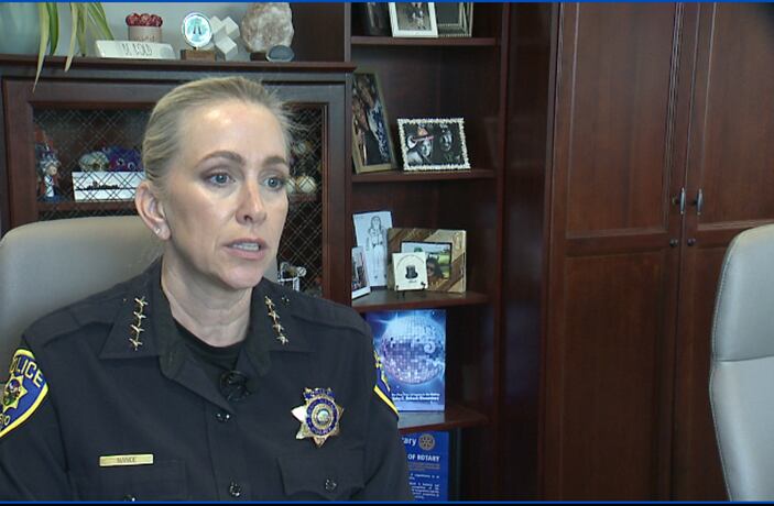 Reno Police Chief reacts to the arrest of former deputy chief Tom Robinson