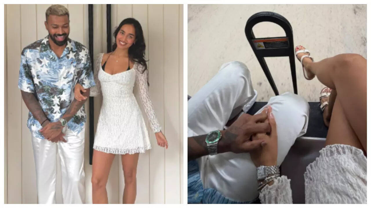 Hardik Pandya shares holiday photos with girlfriend Mahieka Sharma ...