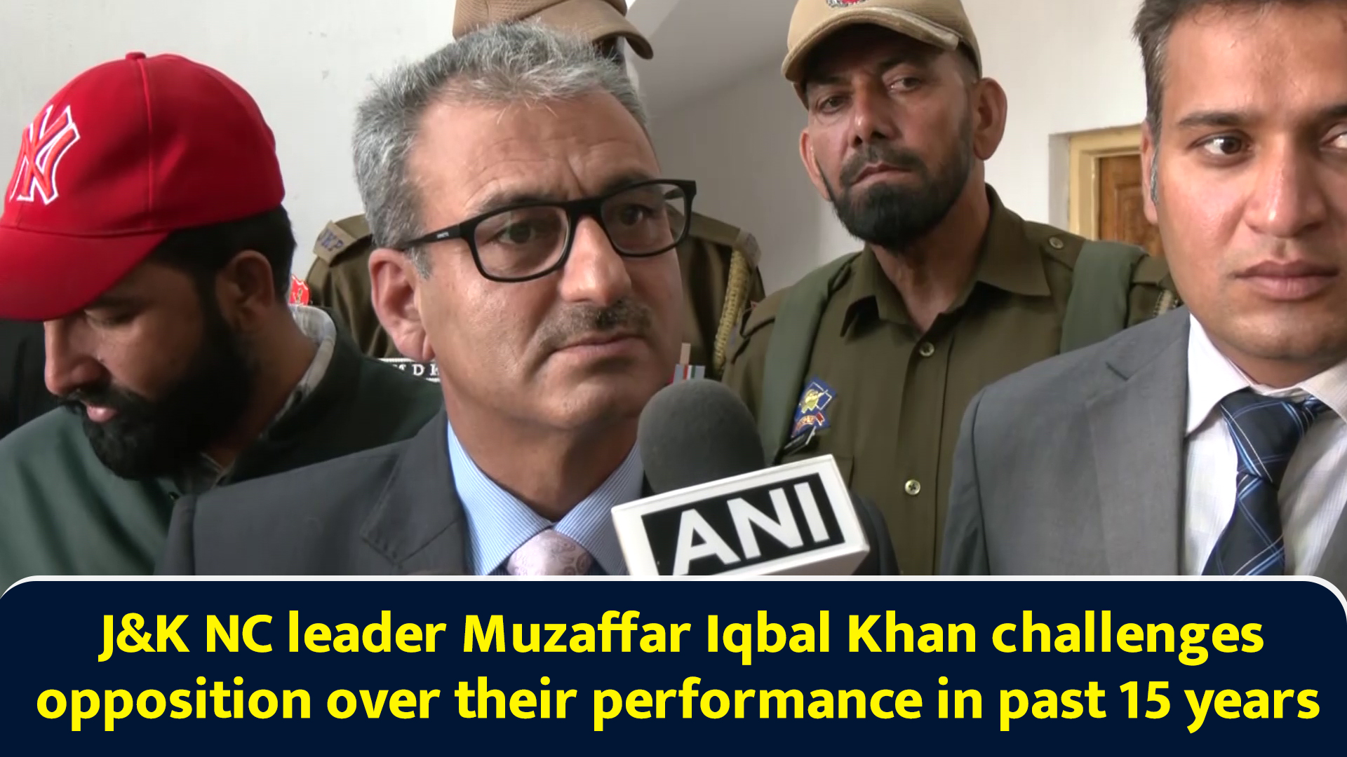 J&K NC leader Muzaffar Iqbal Khan challenges opposition over their ...
