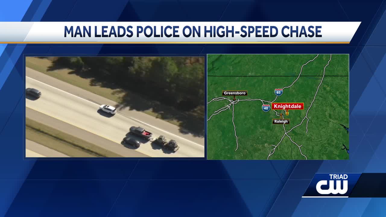 High-speed chase in Knightdale ends with crash, critical self-inflicted ...
