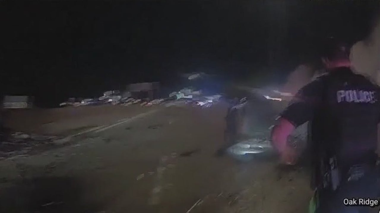 Body camera footage shows Oak Ridge Police save 2 following deadly ...