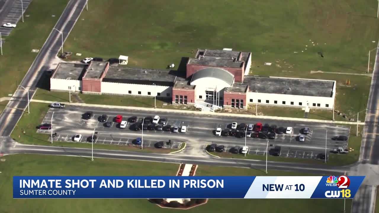 Illinois inmate shot and killed at federal prison in Sumter County