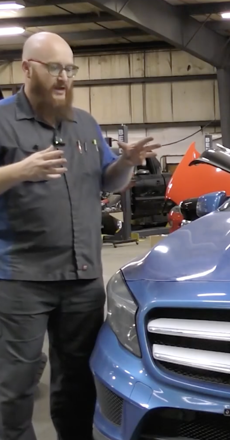 Nissan builds the engines of these Mercedes cars!